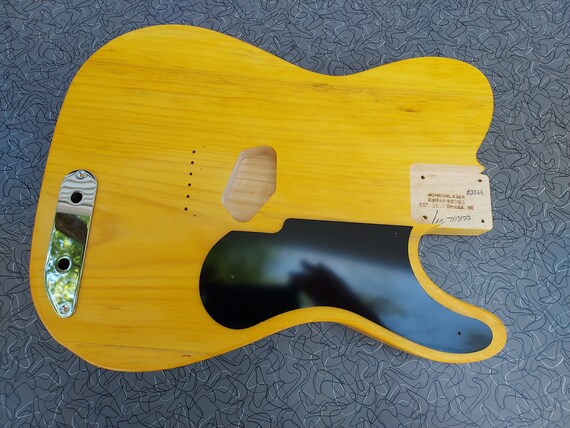Guitar Body Telecaster Tele/2nd Prototype Style Nitro Finish - Etsy