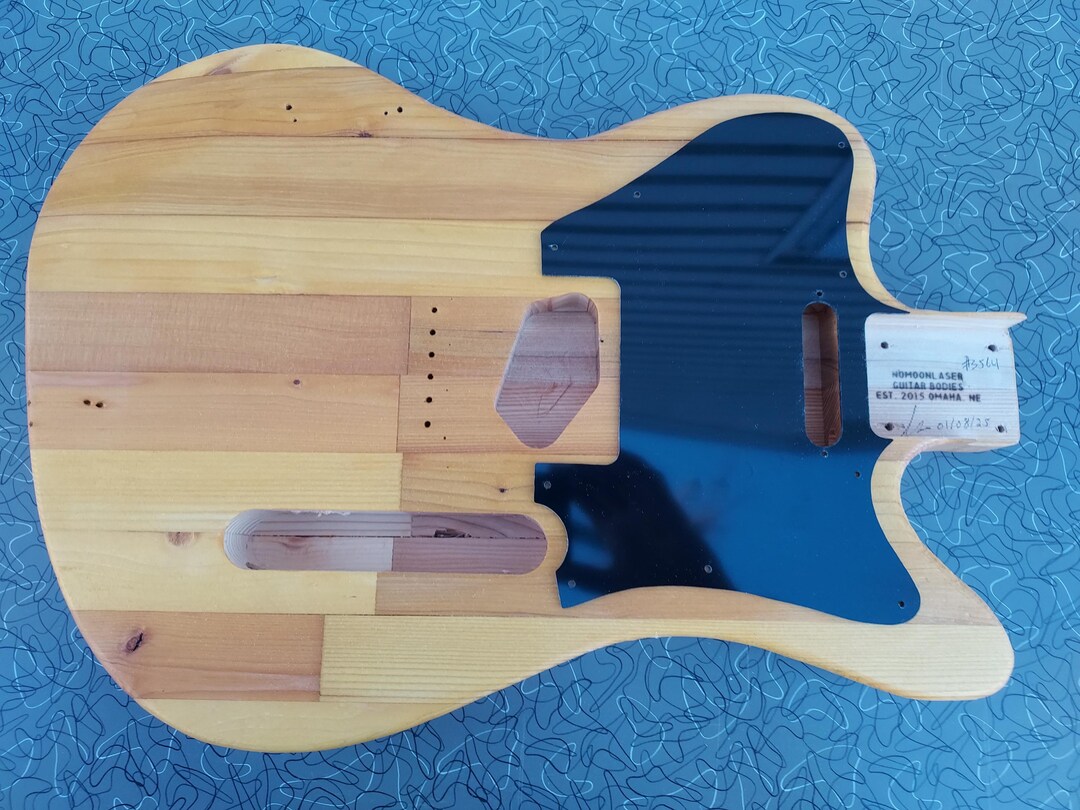 Guitar Body Super-sonic/telecaster Hybrid Style Nitro Finish Reclaimed ...