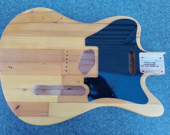 Guitar Body Mosrite/telecaster Hybrid Style Nitro Finish Reclaimed ...