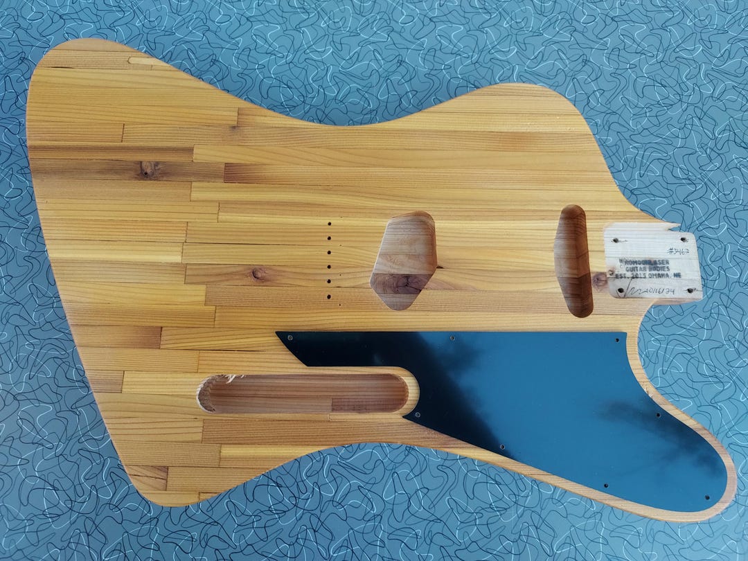Guitar Body Firebird/telecaster Hybrid Firecaster Telebird Style Nitro ...