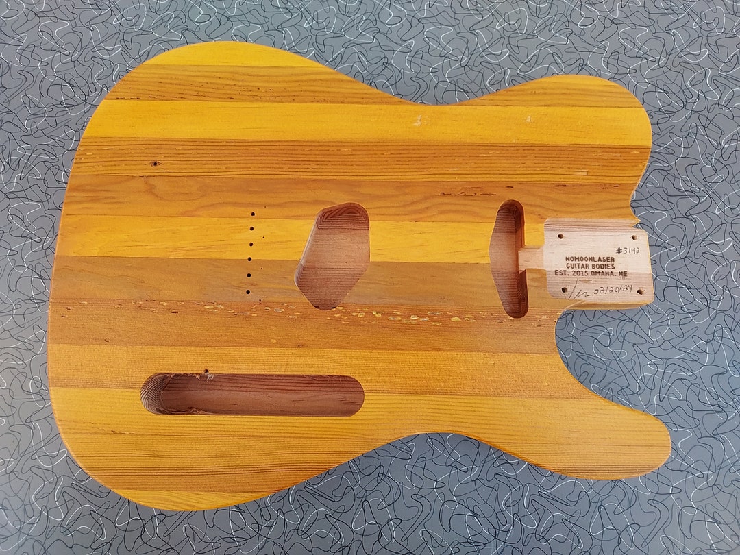 Guitar Body Telecaster Tele Style Nitro Finish Reclaimed Barncaster ...