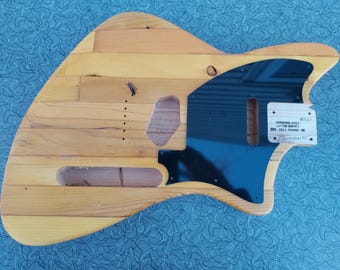 Guitar Body Mosrite/telecaster Hybrid Style Nitro Finish Reclaimed ...