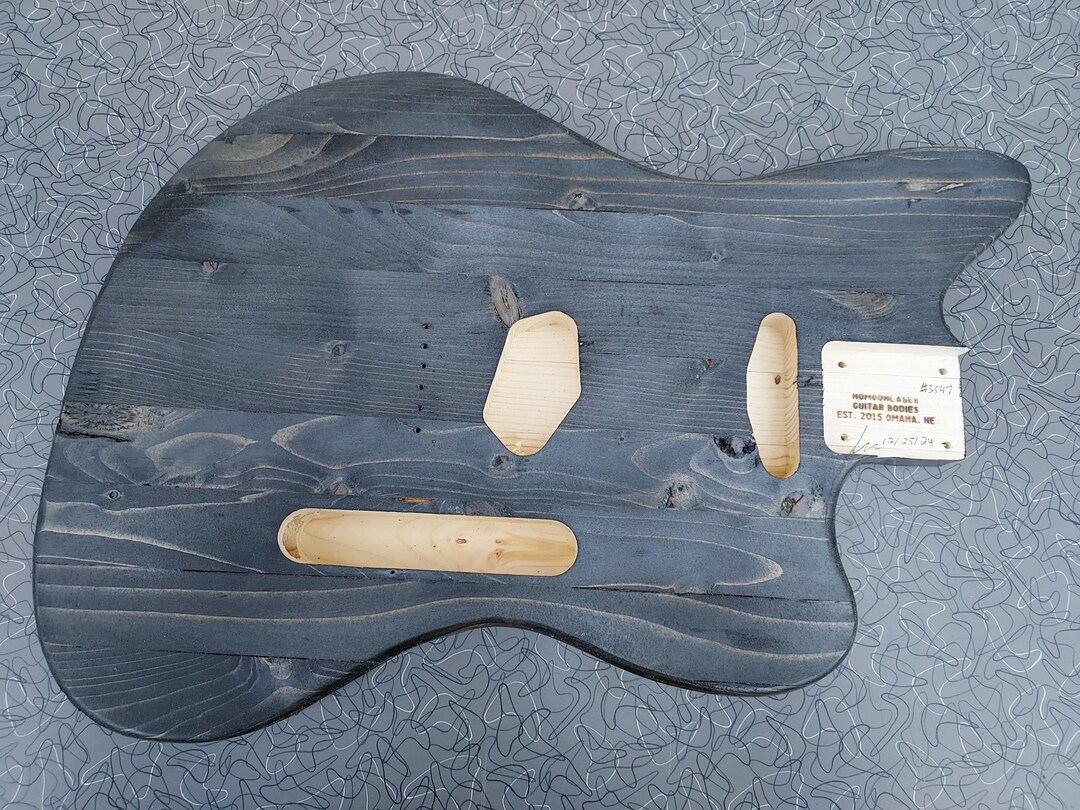 Guitar Body Telemaster Style Nitro Finish Barncaster Pinecaster ...