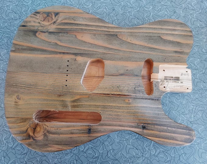 Guitar Body Telecaster Tele Style Nitro Finish Reclaimed Barncaster ...