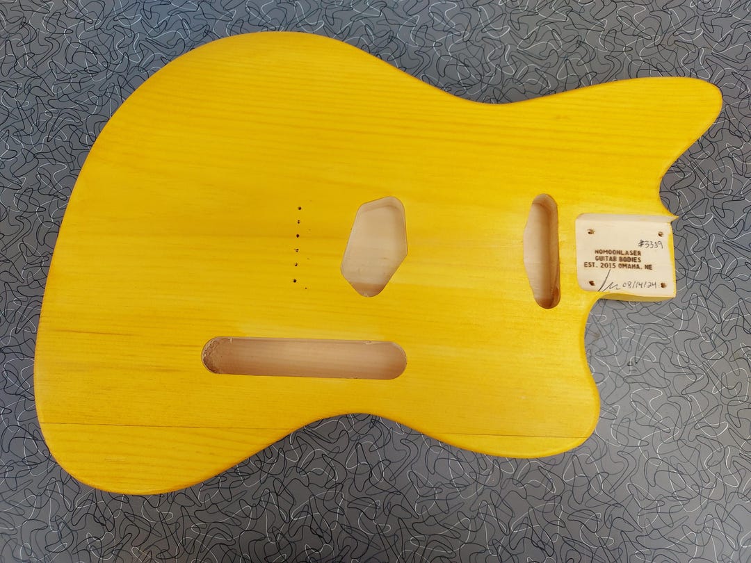 Guitar Body Telemaster Style Nitro Finish Barncaster Pinecaster ...