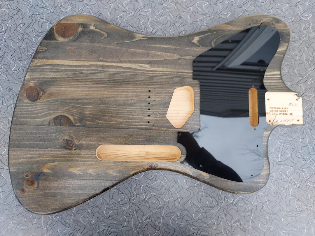 Guitar Body Non Reverse Firebird/telecaster Hybrid Style Nitro Finish ...