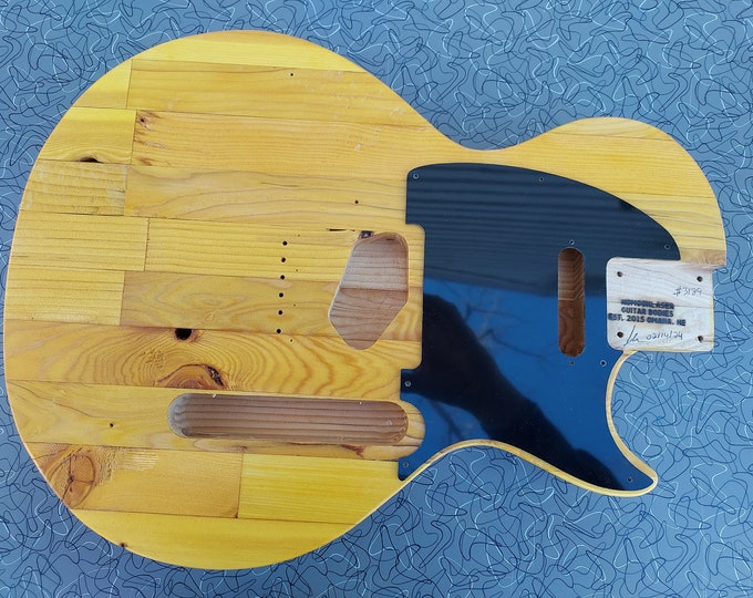 Guitar Body LP Jr./telecaster Hybrid Style Nitro Finish Reclaimed ...
