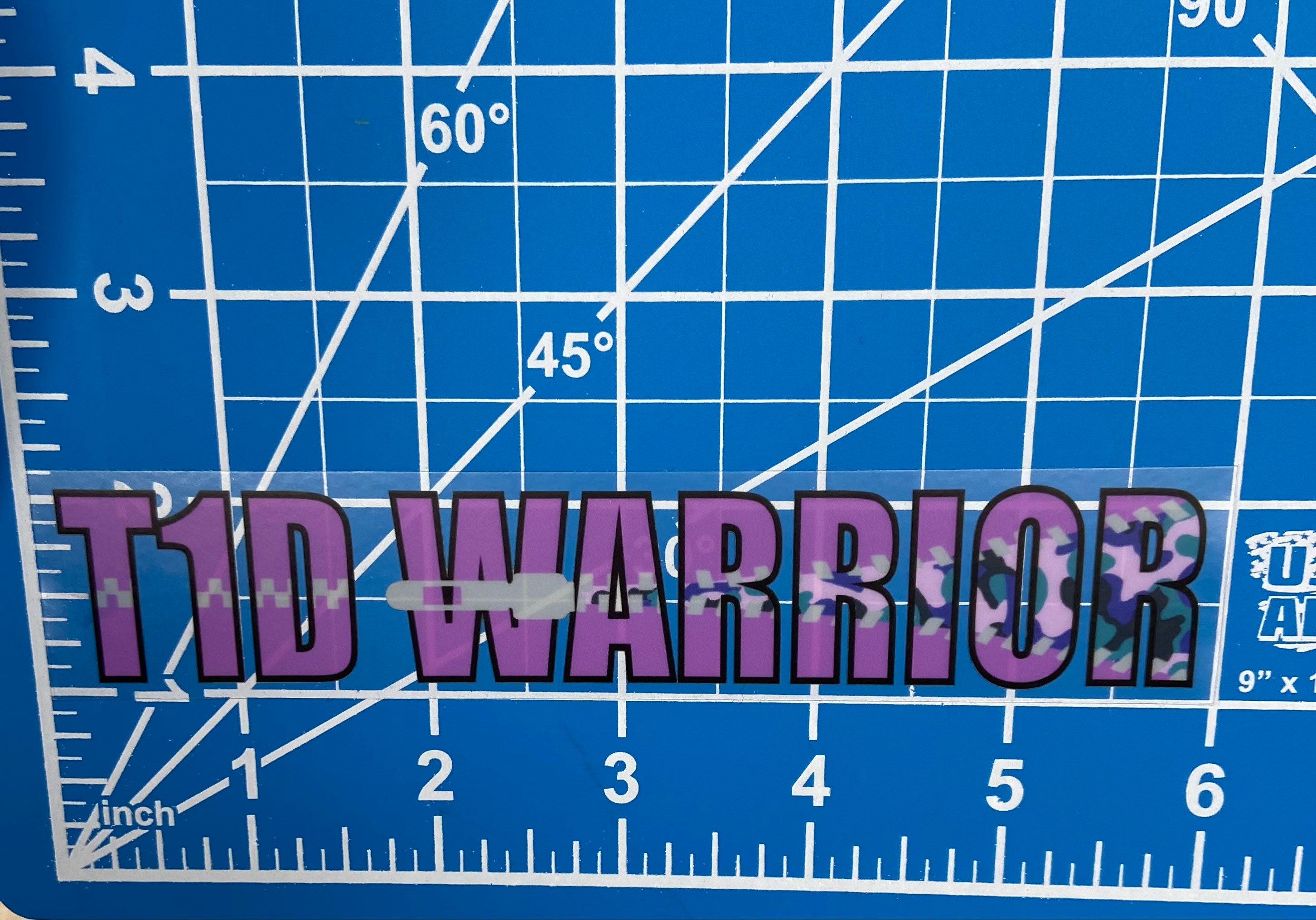 Type 1 Diabetes Warrior, Type 1, T1D, Diabetes, Diabetic, Kids Diabetes ...