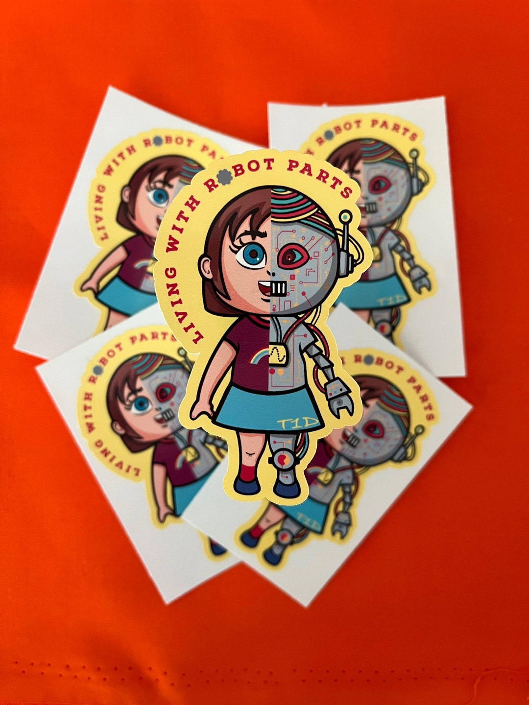 Living With Robot Parts-type One Diabetes, Type 1, T1D, Diabetes ...