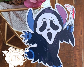 Stitch Ghostface - Etsy