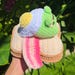 Sleepy Frog Toast Soft Crochet Plushie - Etsy