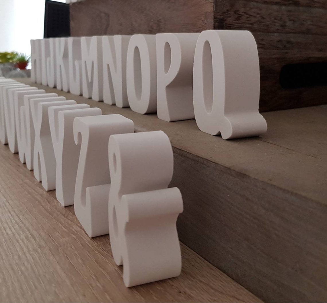 Buchstaben aus Raysin - Etsy.de