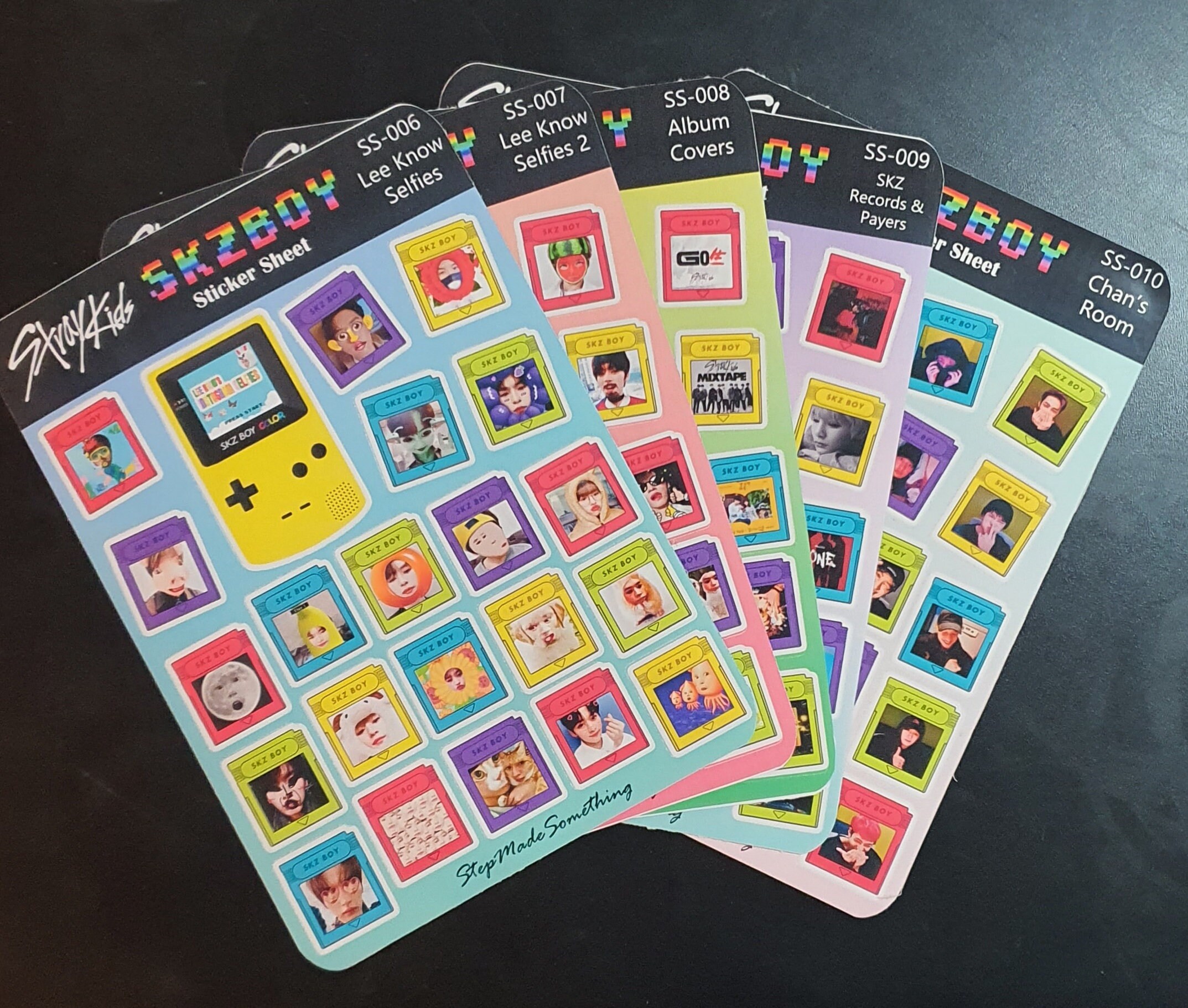Stray Kids SKZBOY Sticker Sheets - Etsy