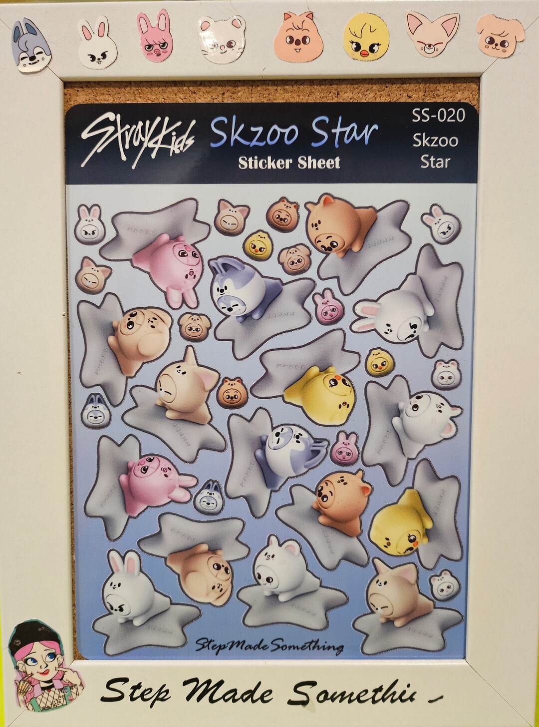 Stray Kids Skzoo Star Sticker Sheets - Etsy Australia