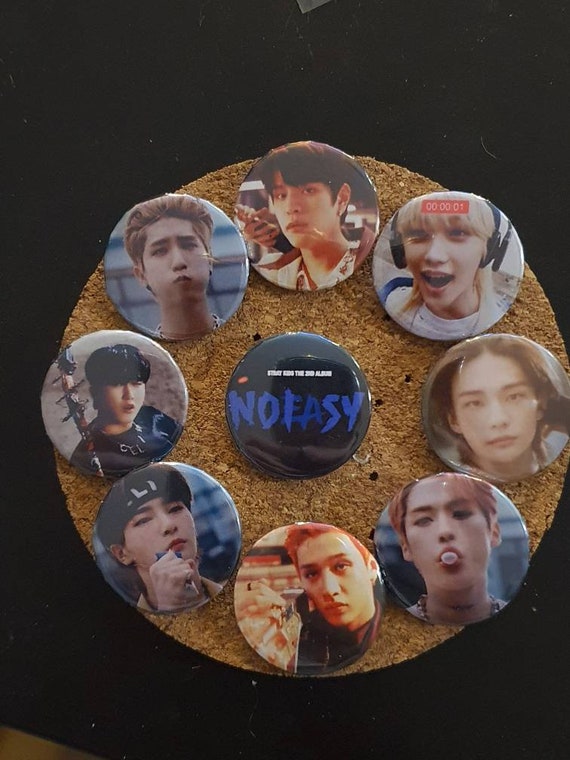 Stray Kids Noeasy Button Badge Set | Etsy