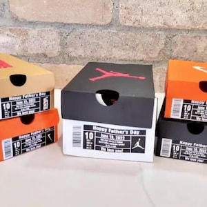Nike/jordan Sneakers Boxes - Etsy