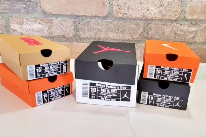 Nike/jordan Sneakers Boxes - Etsy