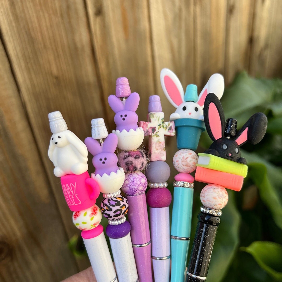 Easter Pens, Easter Basket Stuffers, Easter Gifts, Marshmallow Bunny ...