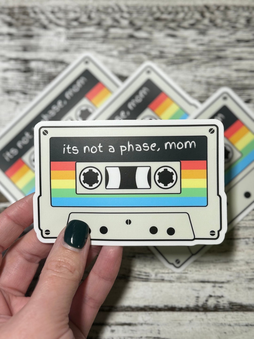 It's Not a Phase Mom Stickers, Cassette Tape Stickers, Tape Stickers ...