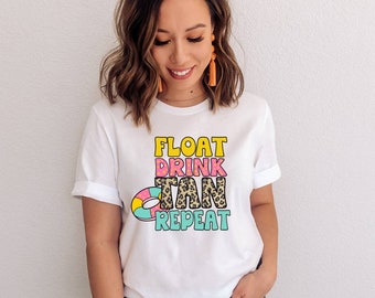 Float Pool T Shirt - Etsy
