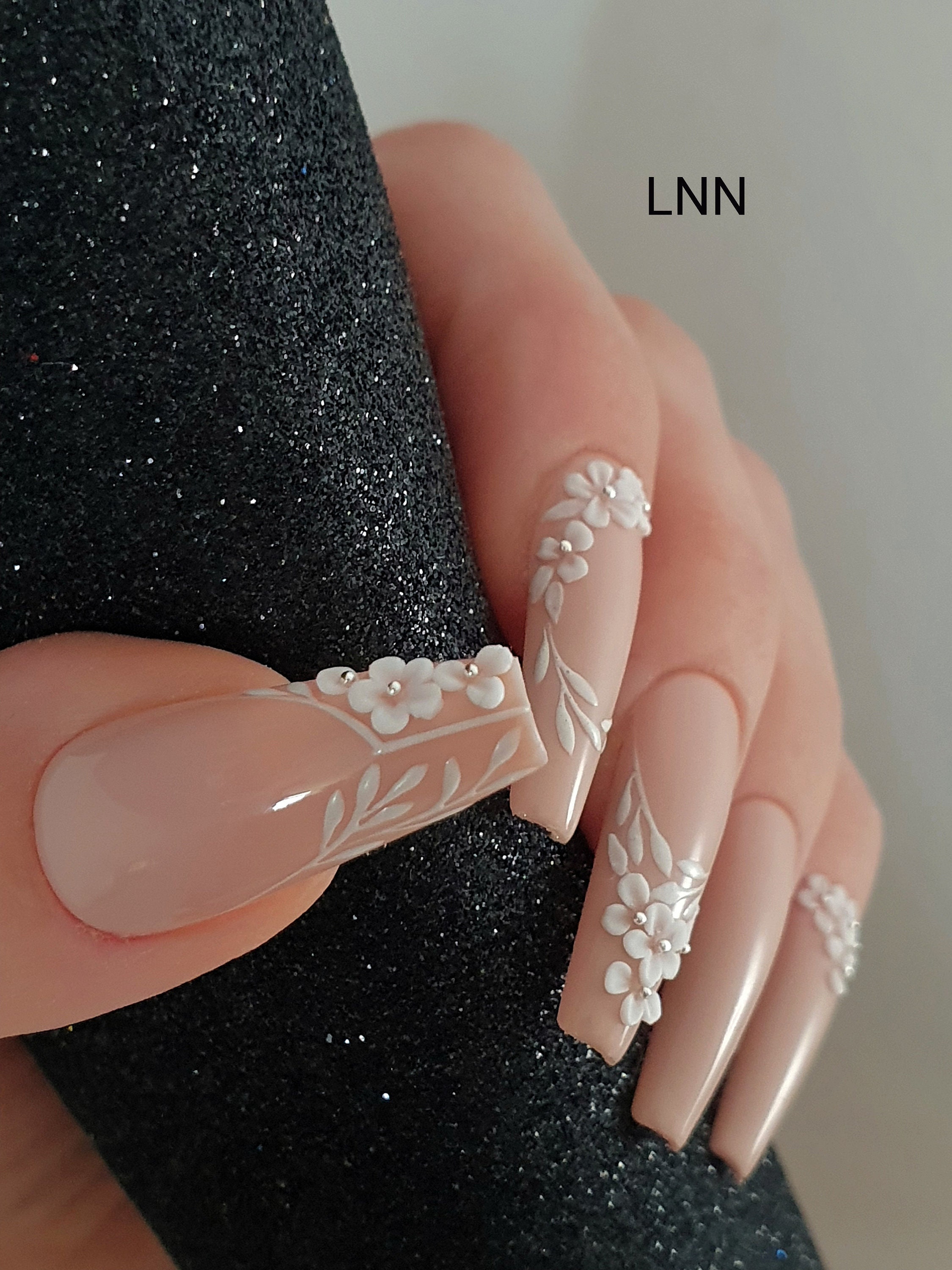 Acrylic 3d Flower Nails Ubicaciondepersonas Cdmx Gob Mx