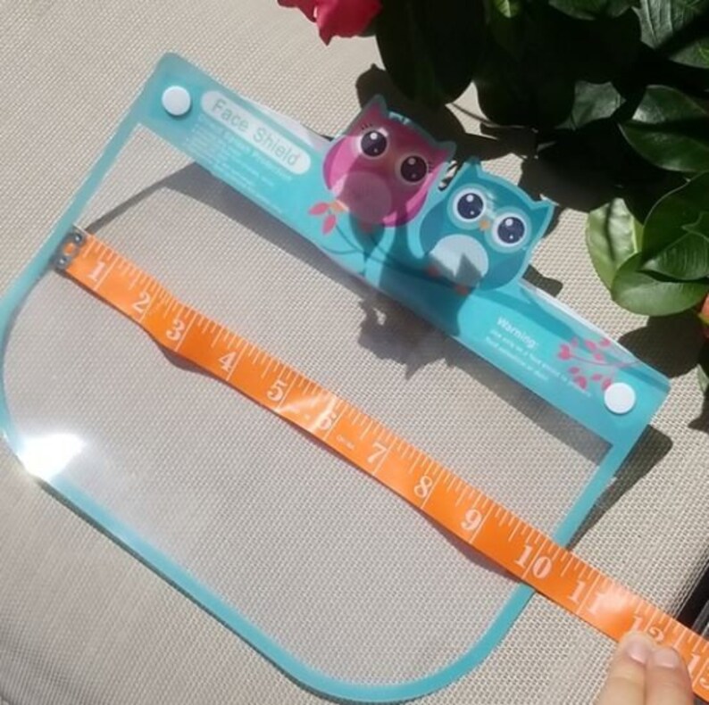 Child Face Shield Mask 5 Pack Unicorn, Robot, Bear, Rainbow, Owls - Etsy