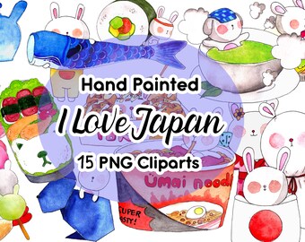 15 Set Watercolor Food Clipart Hand Painted Clipart Food - Etsy