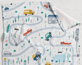 Race Car Blanket | Etsy