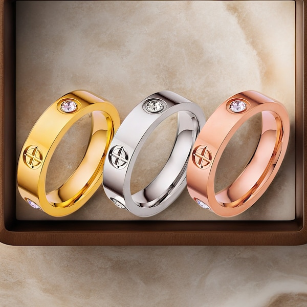 Gold Love Ring - Etsy