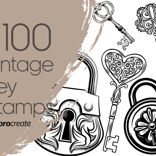 Vintage Lock and Key - Etsy