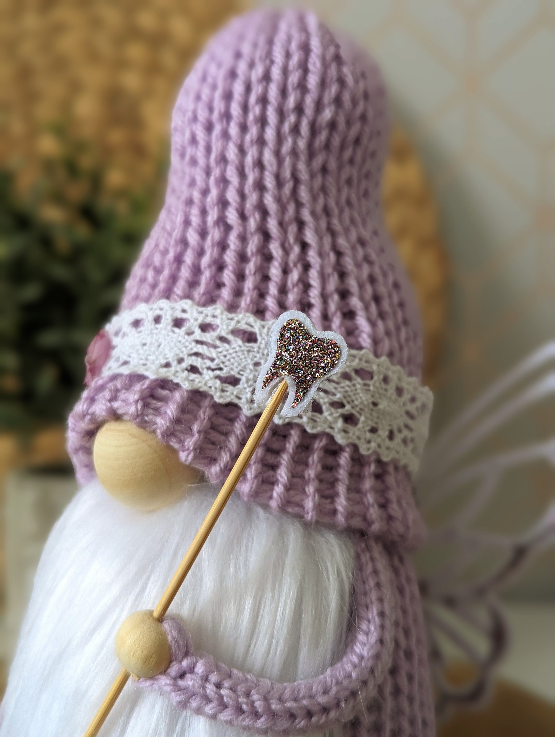 Tooth Fairy Gnome Tiered Tray Decor Gnomes Gift House Decor Seasonal ...