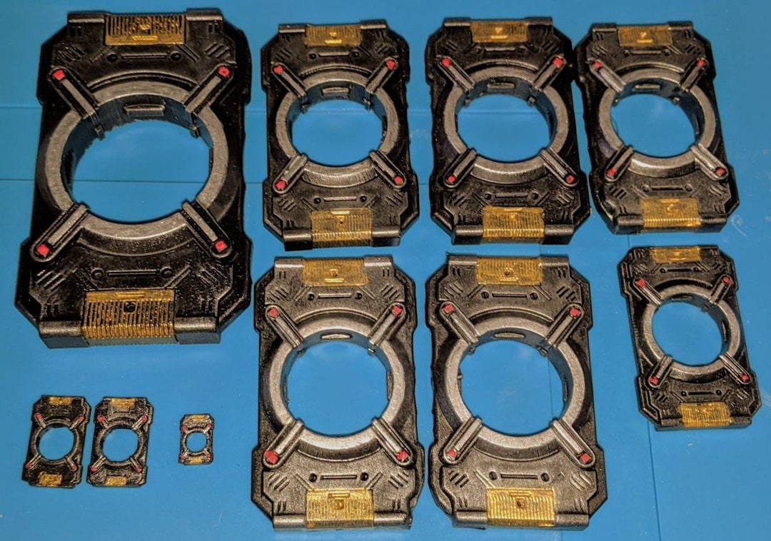Halo3-inspired AI Chip - Custom Hand-painted - Etsy