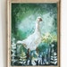 Goose Painting Original Oil Painting Animal Artwork Impasto Oil ...