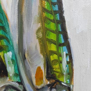 Sardines Painting Sardines Original Art Animal Oil Painting Semi ...