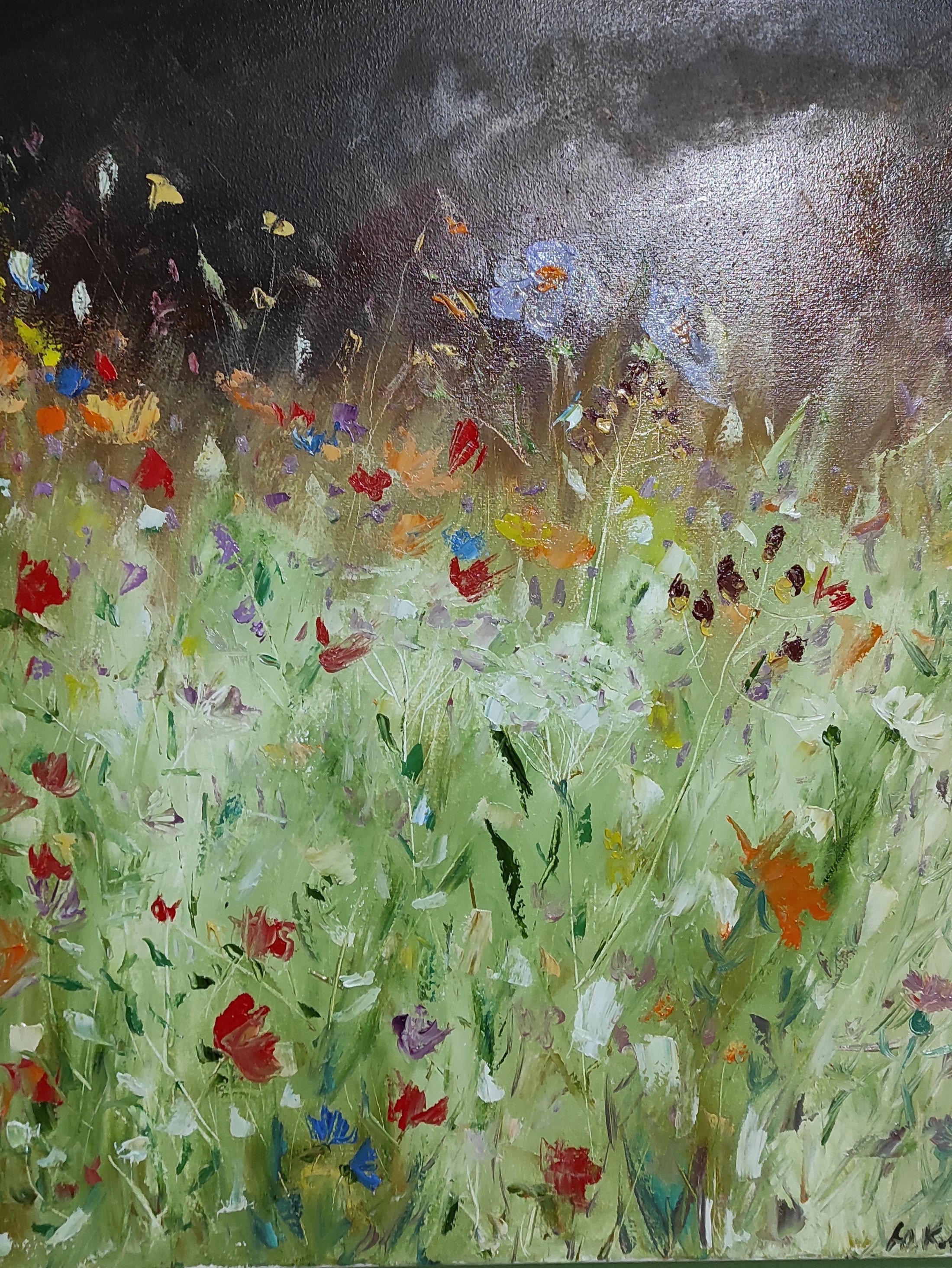 Art & Collectibles Ink Meadow original painting Painting etna.com.pe