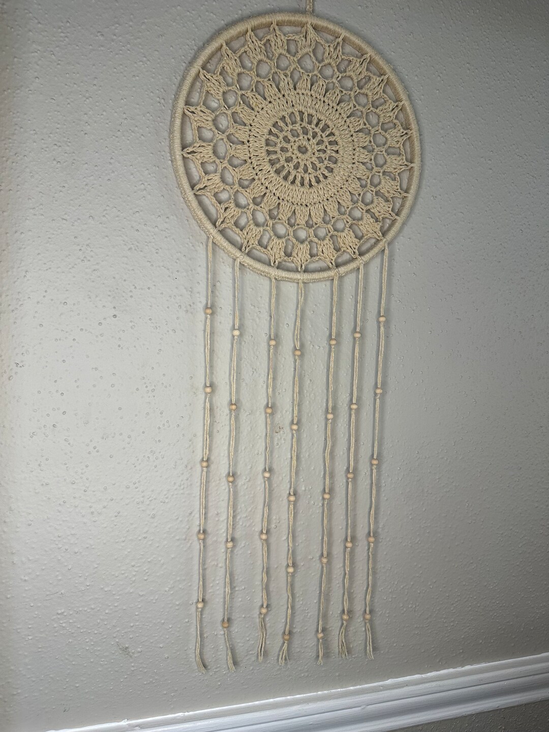 Macrame Wall Hanging, Circle Macrame, Wall Decor, Large Living Room ...