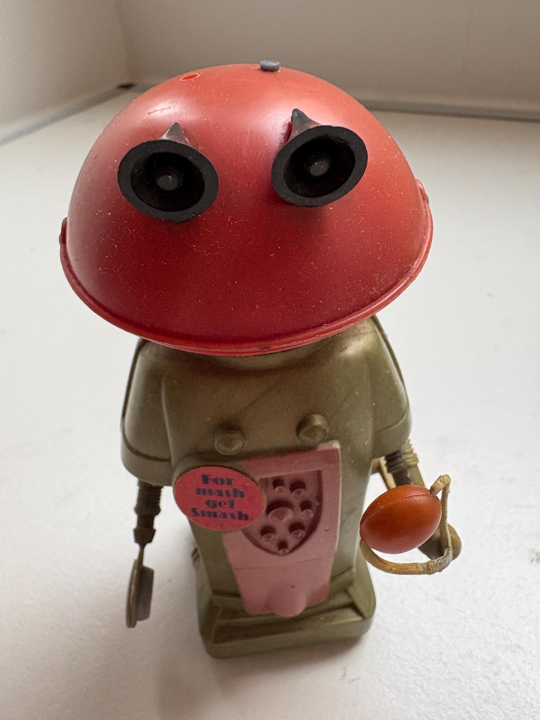 Mr Smash - Clockwork Wind up Walking Smash Martian Robot From 1970s - Etsy