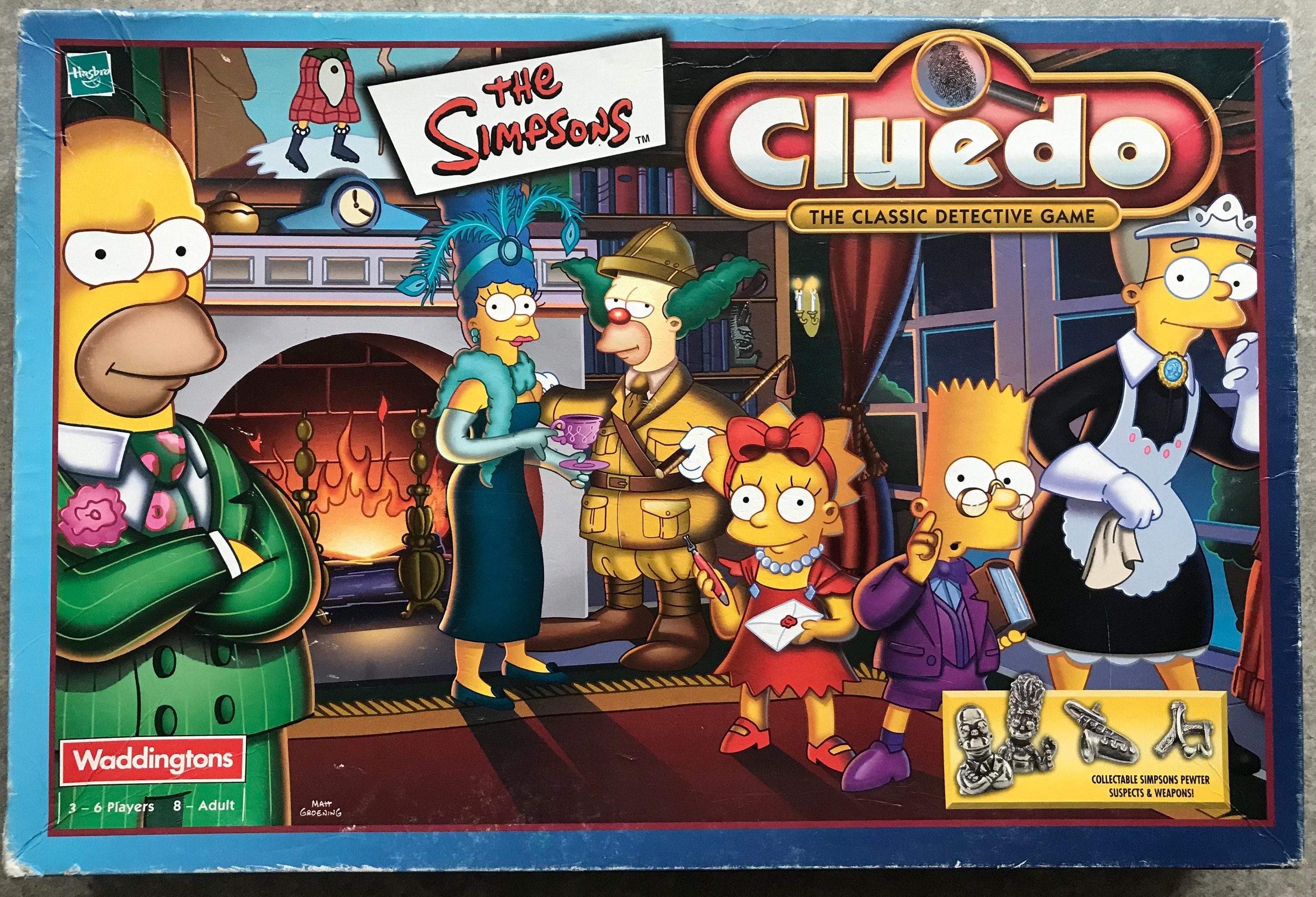 Vintage Simpsons Board Games Choose From Cluedo / Game of Life - Etsy UK
