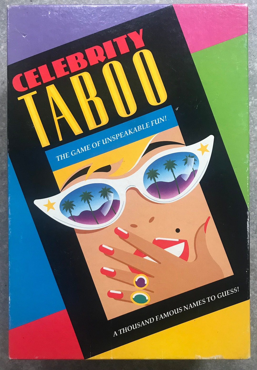 Celebrity Taboo Vintage Board Game - Etsy