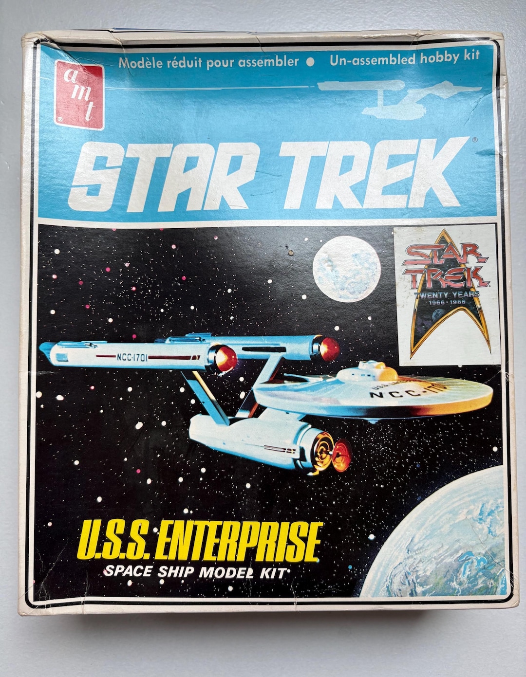 Star Trek U.S.S. Enterprise NCC-1701 Vintage Model Kit by AMT/ERTL ...