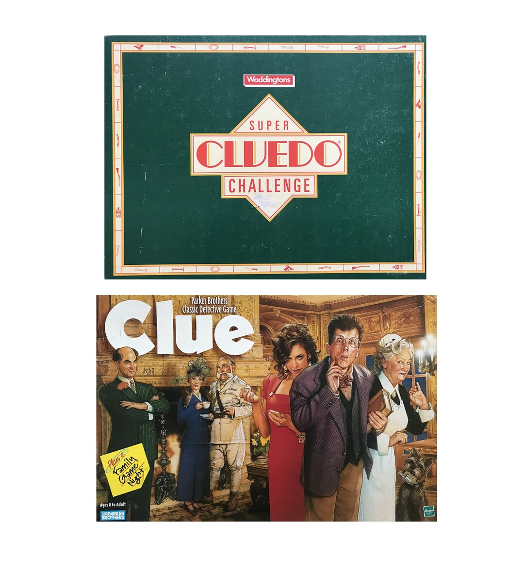 Vintage Cluedo Board Games Choose From: Super Cluedo Challenge by ...