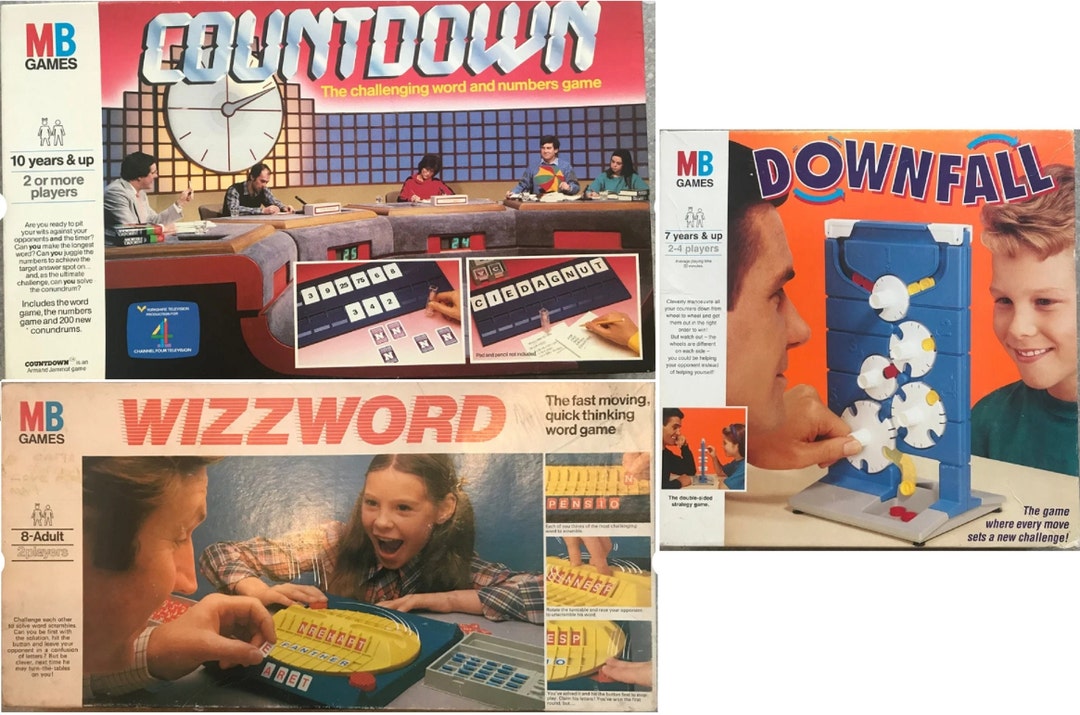 Vintage Board Games From MB Games Choose From: Downfall / - Etsy UK