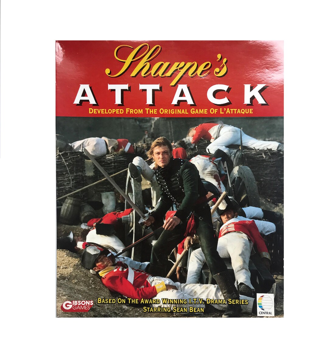 Sharpe's Attack Vintage Military Board Game by Gibsons Games - Etsy UK