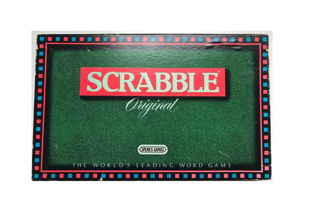 Scrabble Vintage Word Game by Spears From 1988 - Etsy UK