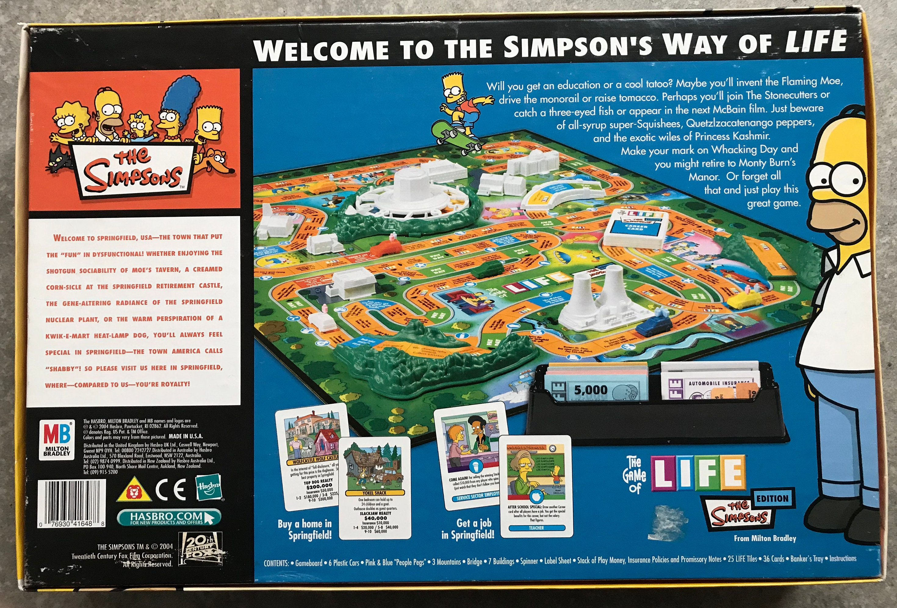 Vintage Simpsons Board Games Choose From Cluedo / Game of Life - Etsy UK