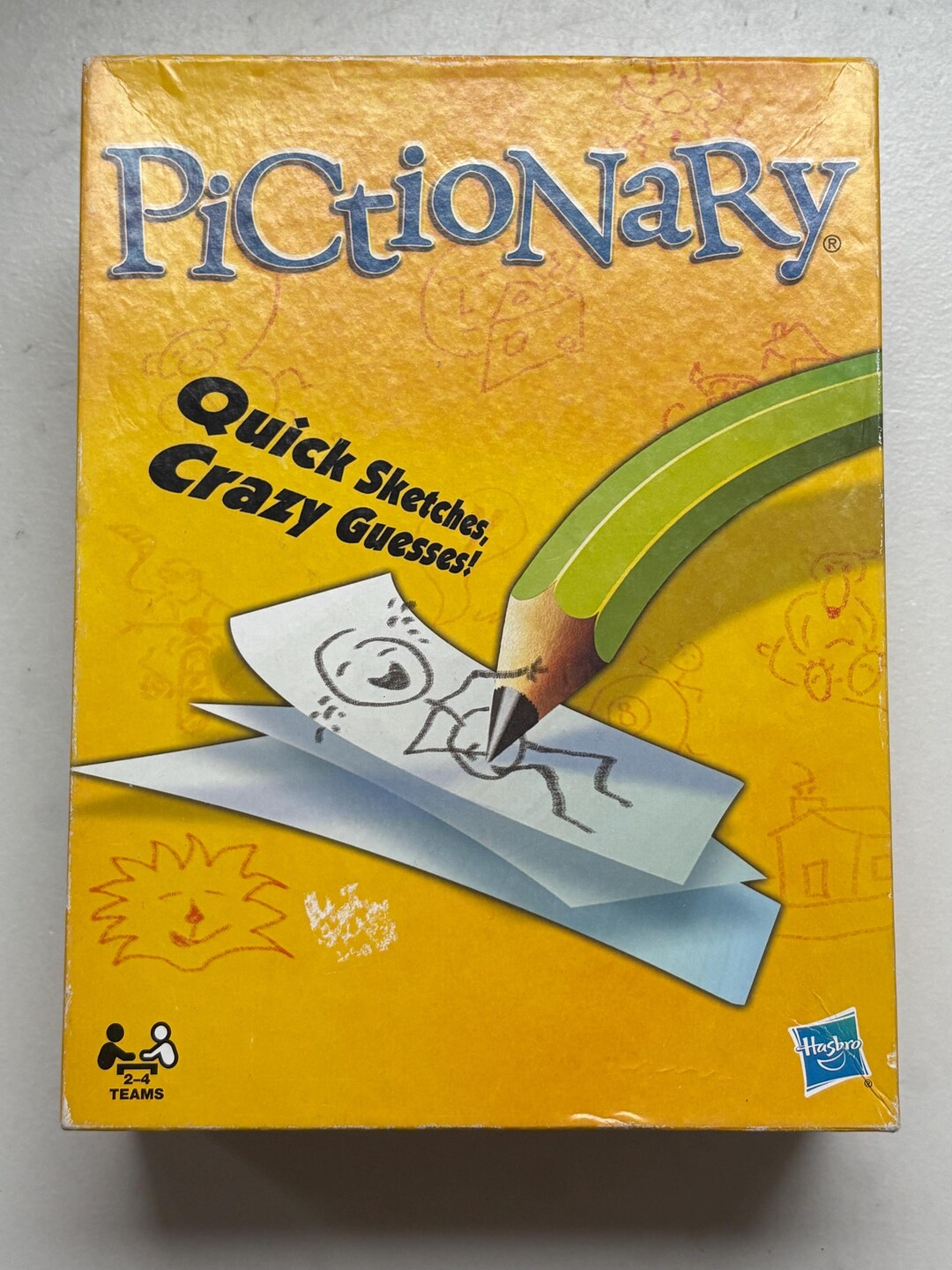 Pictionary Board Game - Quick Sketches, Crazy Guesses! - Etsy