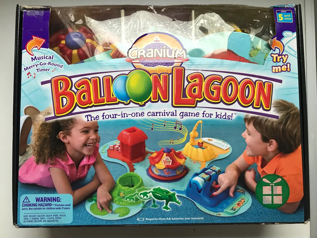 Cranium Balloon Lagoon the Four-in-one Carnival Game for Kids - Etsy