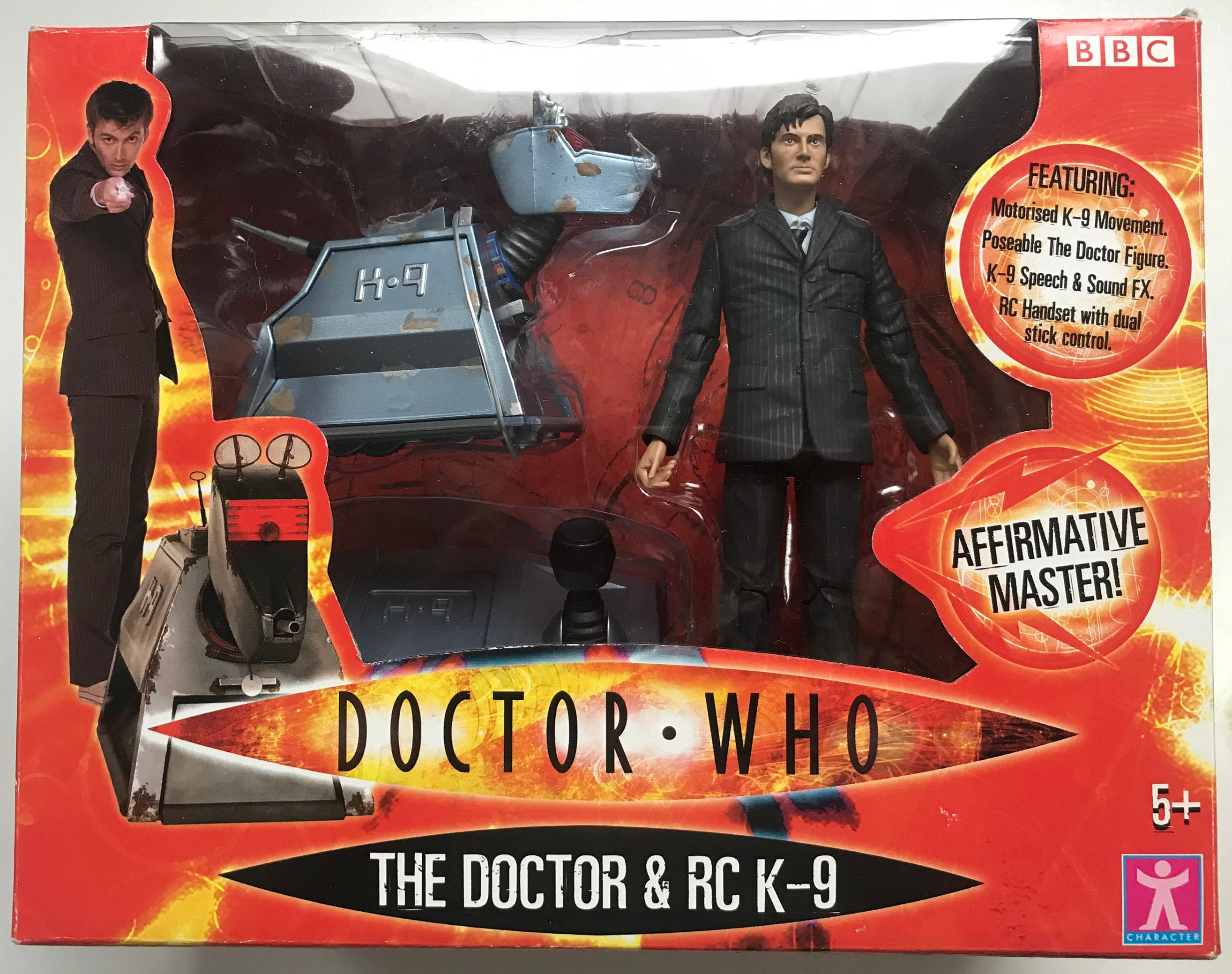 NEW - Doctor Who Set - the Doctor & Remote Controlled K-9 (5-inch ...