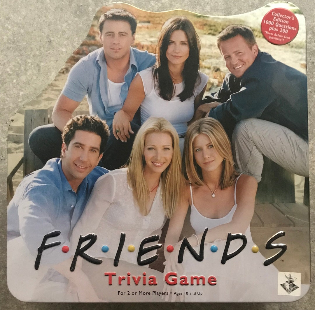 Friends Trivia in a Tin Board Game - Etsy