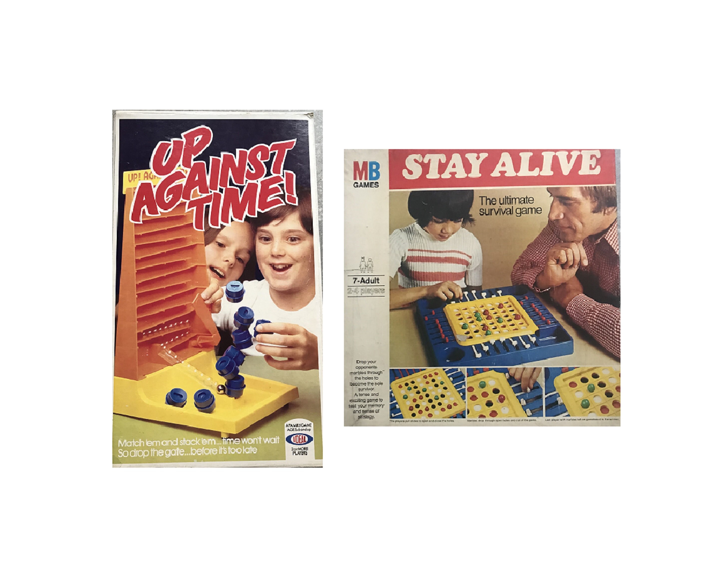 Stack Of Vintage Board Games